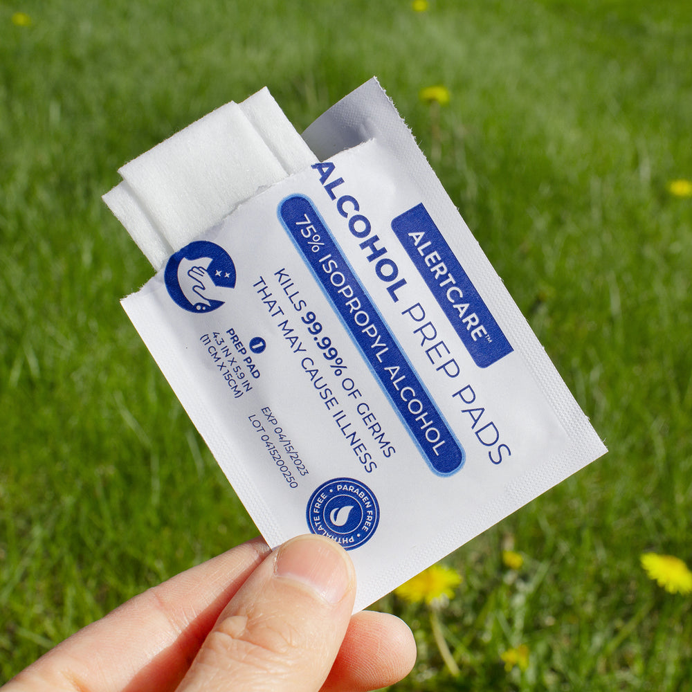 Large Alcohol Prep Pads | Alcohol Wipes | Alertcare Pads 50s – Vastmedic